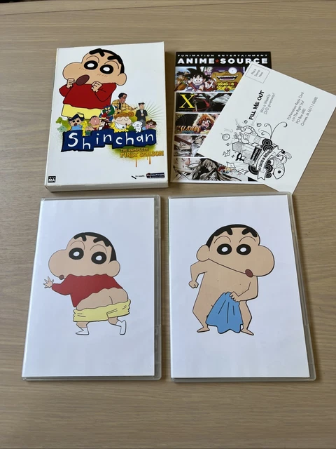 SHIN CHAN THE Complete First Season DVD Box Set 2010 Funimation TV ...