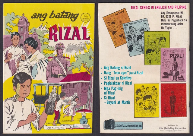 COMICS NATIONAUX PHILIPPINS Heroes Series ANG BATANG SI RIZAL EUR 40,04 ...