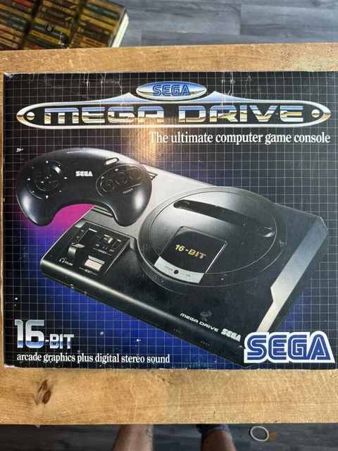 SEGA MEGA DRIVE 16 bit Console Boxed & Tested £95.00 - PicClick UK
