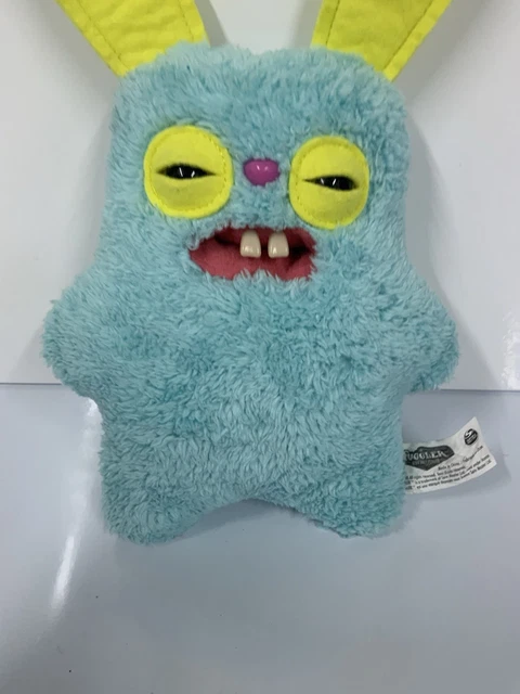 FUGGLER SNUGGLER RABID Rabbit - Blue Funny Ugly Monster Soft Toy Plush ...