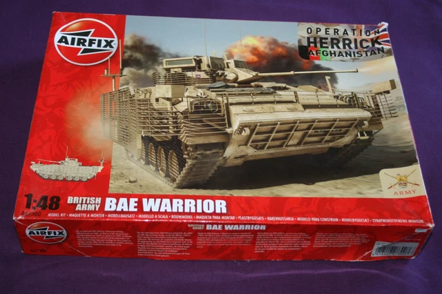 AIRFIX BAE WARRIOR 1:48 scale model AFV kit A07300. £55.00 - PicClick UK