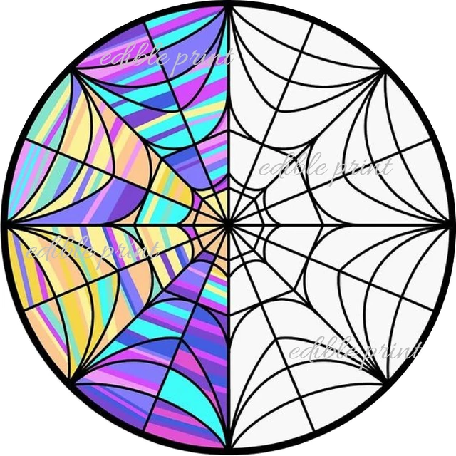 WEDNESDAY ADDAMS FAMILY edible round cake topper EUR 6,36 - PicClick DE