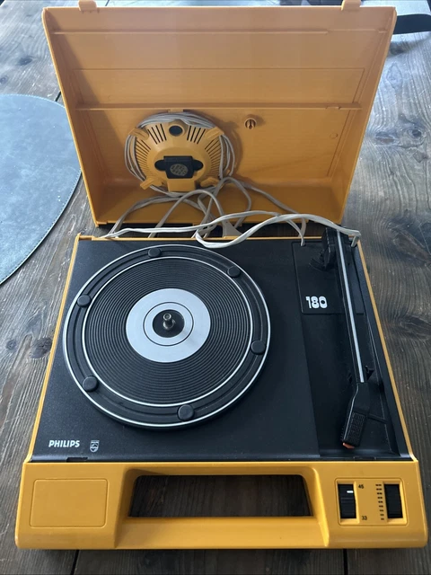 PHILIPS 22AF 180 Space Age Plattenspieler 33/45 1978 EUR 100,00 ...