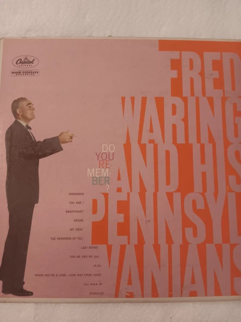 FRED WARING & The Pennsylvanians « Do You Remember » par Capital ...