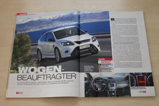 Ford Focus Rs Im Test Auto Motor Und Sport