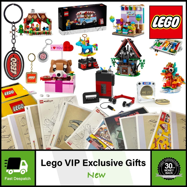 LEGO EXCLUSIVE LIMITED Edition VIP Rewards Sets Art Prints Posters £39. ...