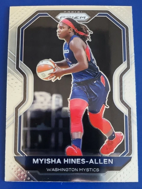 2021 PANINI WNBA Prizm Myisha Hines-Allen Washington Mystics #40 EUR 1 ...