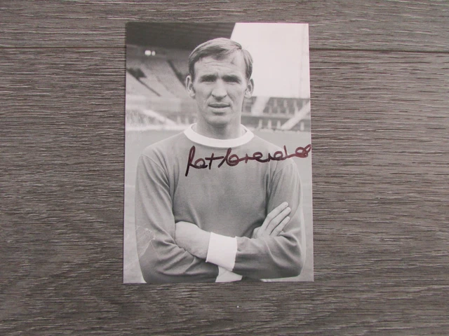 PAT CRERAND MANCHESTER United Football Player Original Hand Signed ...