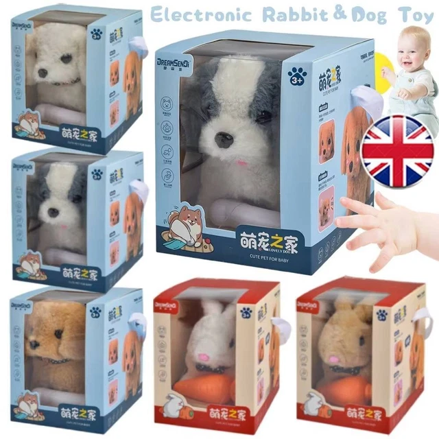 ROBOT-PUPPY,MY REALISTIC ROBOT Puppy, Milow Realistic Robot Puppy Kids ...