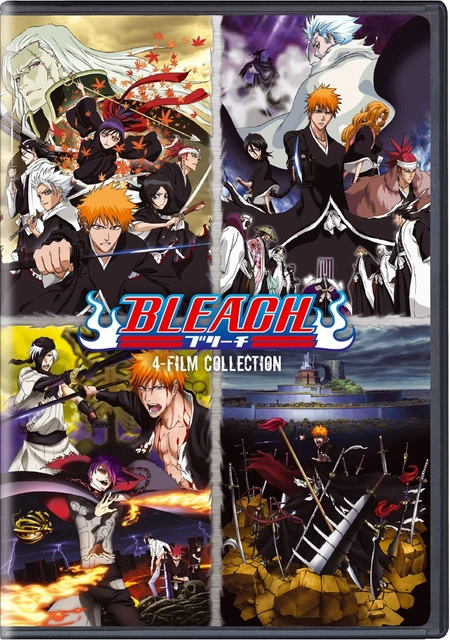 BLEACH 4-FILM COLLECTION (DVD) Kyle A. Carrozza Grey DeLisle Griffin (US IMPORT) EUR 26,74 ...