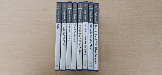 8 PS2 JOBLOT, virtual cop, sipderman, final fantasy £17.10 - PicClick UK