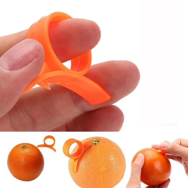 MULTIFUNCTIONAL SNAIL FINGER Peeling Orange Fruit Stripping Kitchen ...