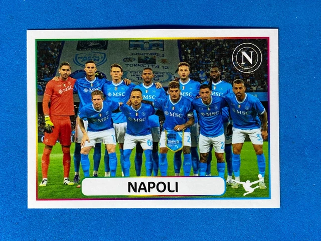 FIGURINE CALCIATORI PANINI 2025-26 2026 n. 17 Squadra Napoli EUR 1,00 ...