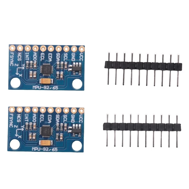 MPU-925016 BIT GYROSCOPE Acction Magnetic Sensor I2C SPI 3-Axis ...