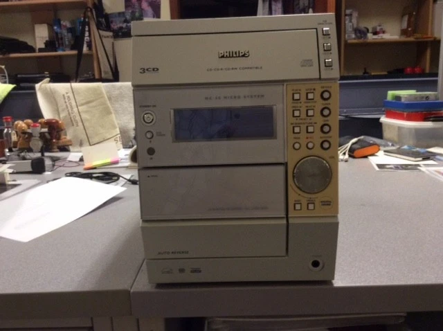 PHILIPS 3CD CHANGER MC-50 Micro HI-Fi System, Casette, Radio ...