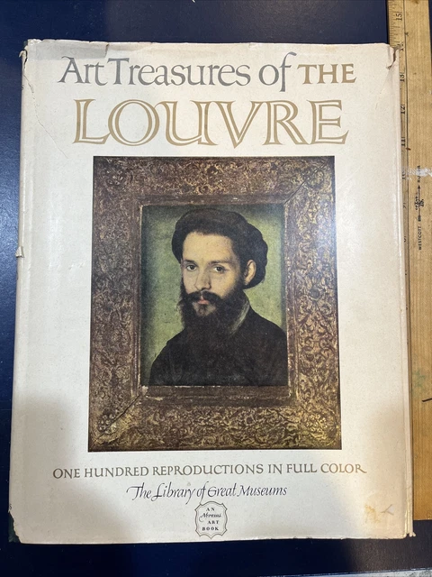 ART TREASURES OF the Louvre 1951 1ère édition HCDJ BCE 100 plaques ...