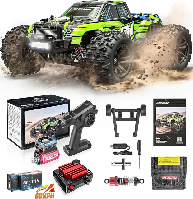 BRUSHLESS RC CAR - 4X4 RTR remote control cars for Adults High Speed ...