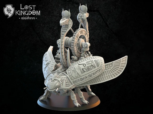 LOST KINGDOM EGYPTIAN catapult scarab 3D PRINTED MINIATURES £30.00 ...