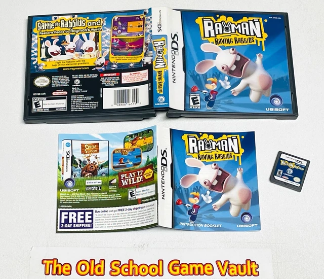 RAYMAN RAVING RABBIDS - Authentic Complete Nintendo DS Game CIB £13.26 ...