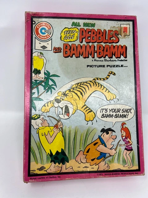 Vintage Hanna Barbera Teen Age Pebbles And Bamm Flintstones 16 Comic