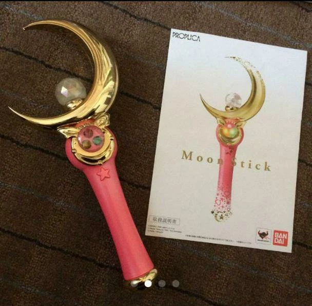 PROPLICA SAILOR MOON 20th Anniversary Crescent Moon Stick Wand Bandai ...