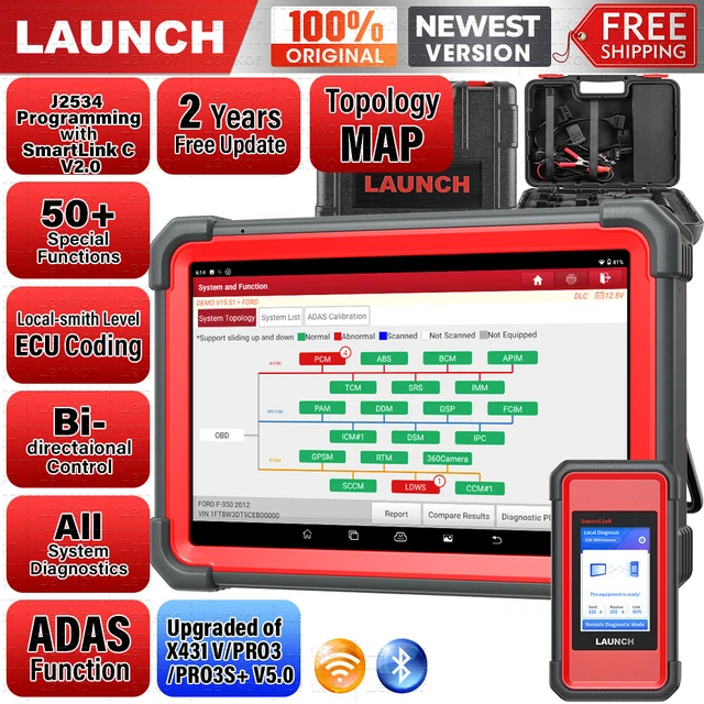 2025 LAUNCH X431 PRO 5 Profi KFZ OBD2 Diagnosegerät Scanner ECU Key Programmier EUR 1.519,00 ...