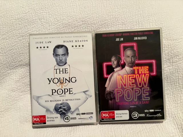 THE YOUNG POPE & The New Pope (DVD, 7 Discs) Set Jude Law John ...