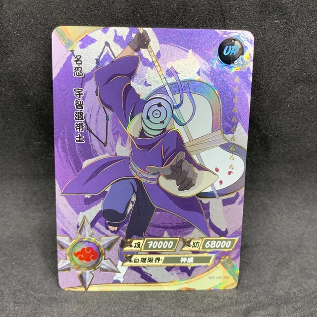 NARUTO KAYOU CCG - Obito Uchiha UR-058 Ultra Rare - Naruto Trading Card ...