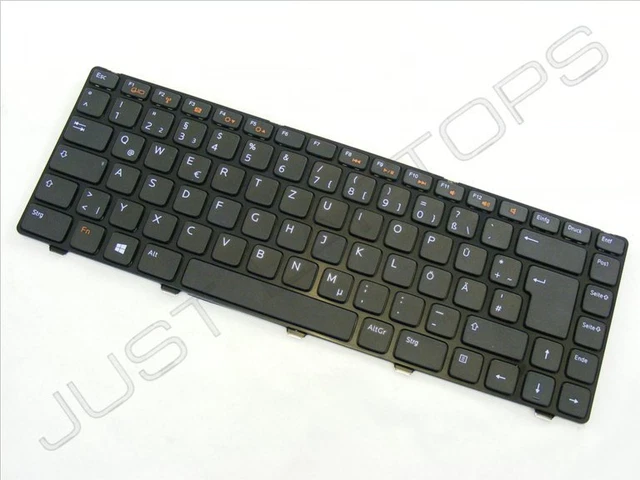 DELL INSPIRON 14R N411z 5421 German Deutsch Keyboard Tastatur Windows 8 ...