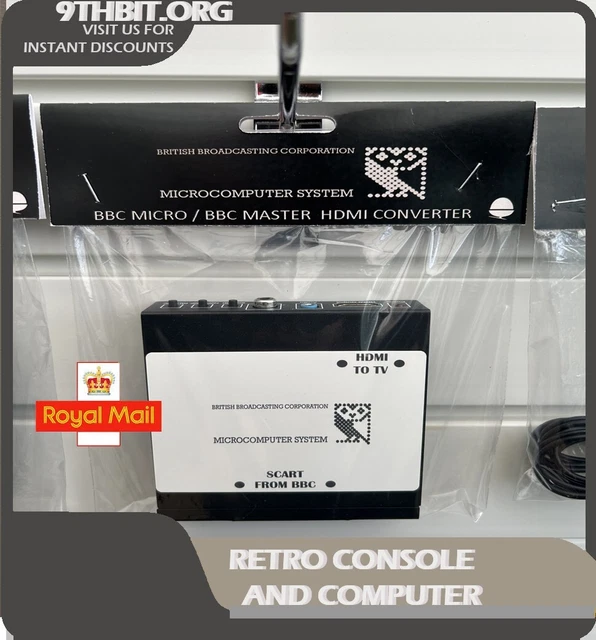 BBC MICRO MODEL A B RGB Hdmi Converter Cable Solution Free HDMI Cable £ ...