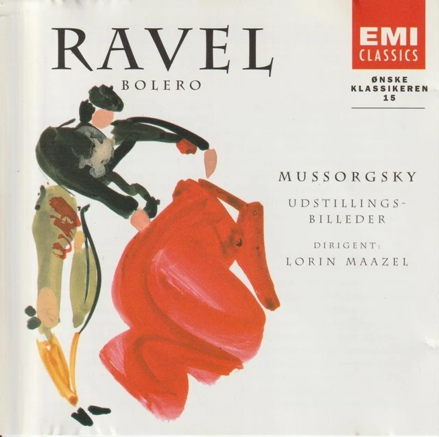 MUSSORGSKY: BILDER EINER Ausstellung Ravel: Bolero etc. Maazel EUR 1,90 ...