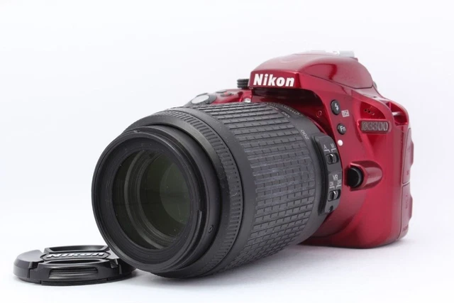 NIKON D3300 RED with 55-200mm Telephoto Lens $570.53 - PicClick AU