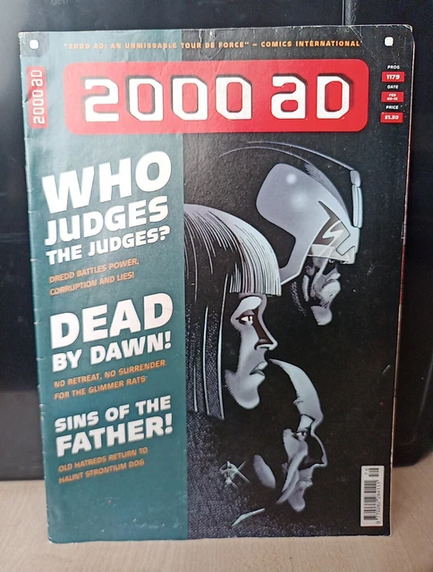 2000 AD JUDGE Dredd Comic 1179 Feb 09-15 £0.99 - PicClick UK