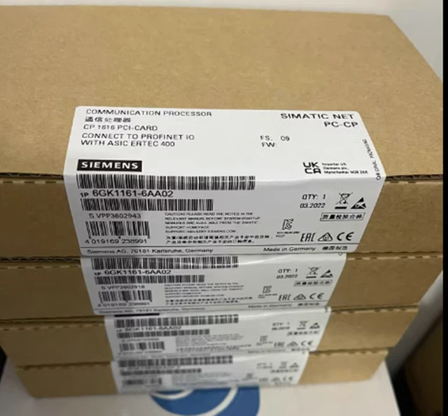 6GK1161-6AA02 SIEMENS CP1616 PCL-CARO Brandneu FedEx oder DHL EUR 2.536 ...