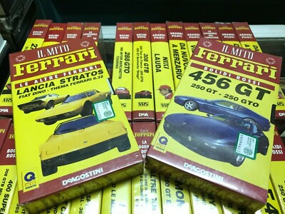 IL MITO FERRARI 26 VHS DE AGOSTINI nuove e mai visionate EUR 30,00 ...