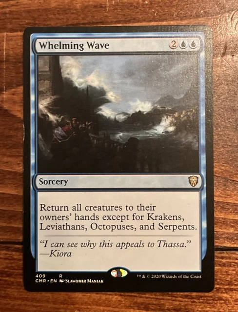 WHELMING WAVE 409 Rare Commander Legends CMR MTG EUR 2,56 - PicClick FR