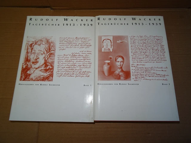 RUDOLF WACKER: TAGEBÜCHER 1919-1939 von Rudolf Sagm... | Buch | Zustand ...