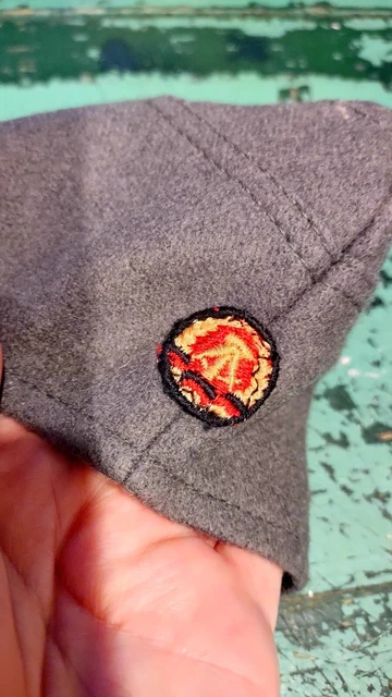 EAST GERMAN MILITARY NVA DDR Uniform Hat Side Cap Garrison cap Wool ...