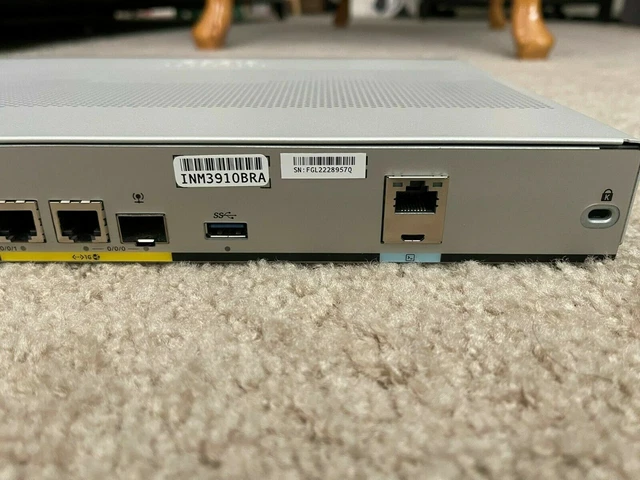 CISCO SYSTEMS ISR C1111-8P Router Integrated Services Router £602.51 ...