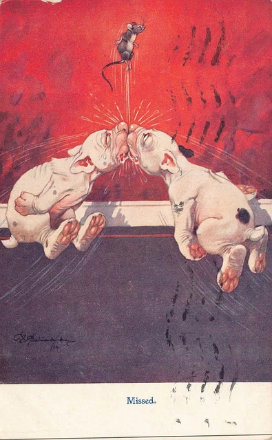 BONZO MISSED G.E.STUDDY Humour Postcard c192? £15.50 - PicClick UK