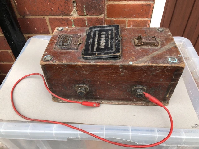 VINTAGE COLLIERY COAL mine Evershed's Testing Set MEGGER for ...