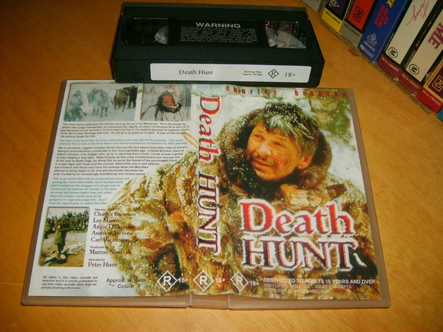 DEATH HUNT (1981) - Mega Rare Australian VHS Edition - Cult Action ...