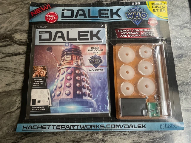 HACHETTE BUILD THE Dalek partwork #2 The Iconic BBC Doctor Who Monster ...