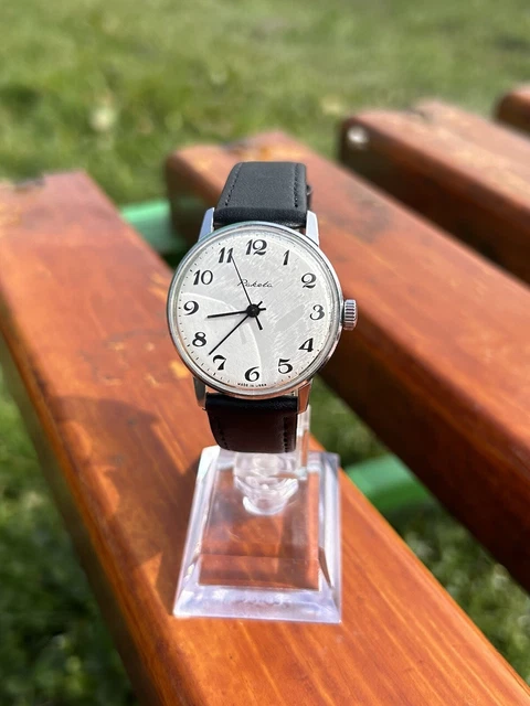 VINTAGE WATCH RAKETA Soviet Mechanical Wristwatch USSR 1980s Hand ...