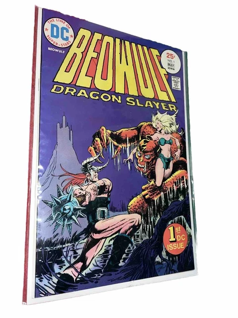 BEOWULF: DRAGON SLAYER #1 1st Appearance of Beowulf DC Comics Bronze ...