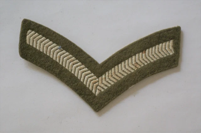 BRITISH ARMY LANCE Corporal rank badge, No 2 service dress from the ...