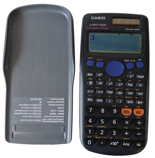 SCIENTIFIC CALCULATOR CASIO fx-85GT Plus Working In Good Condition £12. ...