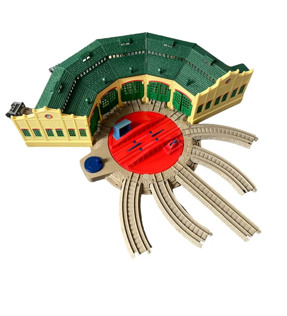 THOMAS THE TANK Engine Trackmaster Engine Sheds X 5 Turntable Switch ...