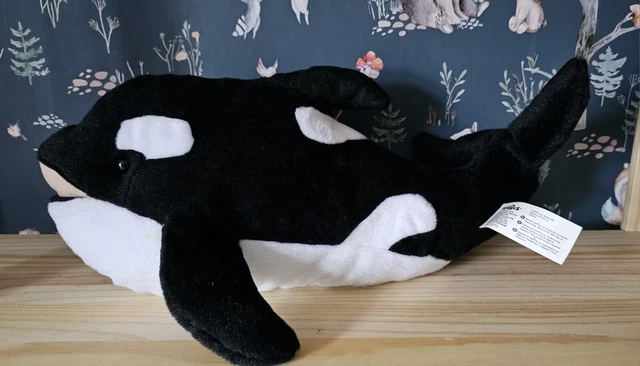 TOYS R US Animal Orca Killer Whale Soft Toy Plush 40 Cm £10.00 ...