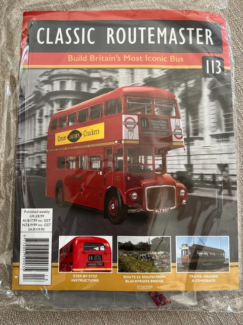 NEW`~HACHETTE BUILD A Classic Routemaster Britain's Most Iconic Bus ...